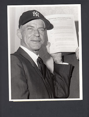 Johnny Keane Named NY Yankees Manager 1964 B/W Press 7x9 UPI Photo | eBay