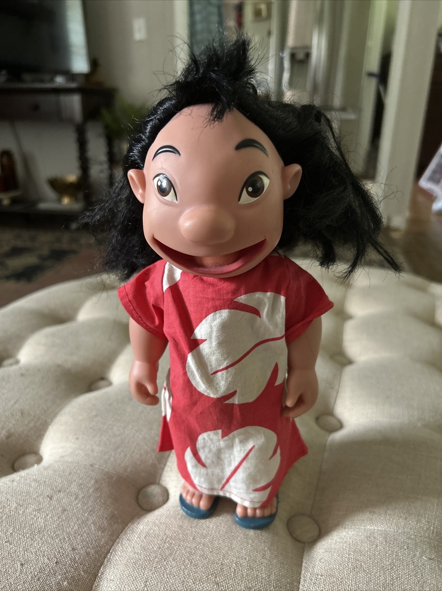 Walt Disney Lilo Stitch 10 Rare Hard Plastic Rubber Toy Doll Figure Hawaiian