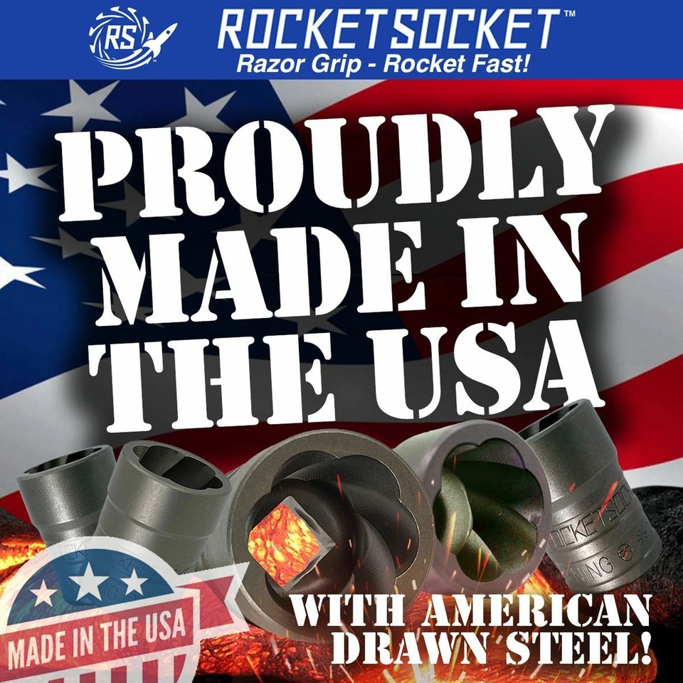 ROCKETSOCKET - Extractor Socket Set - 30 pc set combo 3/8" & 1/4 ...