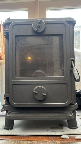 Morso Squirrel 1412 5kw Stove, MULTIFUEL, (log,wood+burner), DEFRA, eco ...