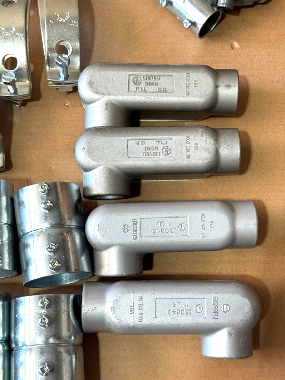 30 Pcs Misc Cable Conduit Connectors Couplings Fitting Elbow etc. | eBay