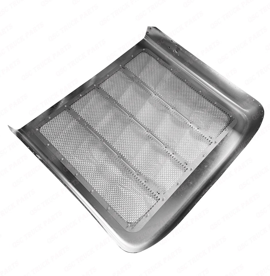 QSC Replacement Aftermarket Grille Assembly w/ Bug Screen for Peterbilt ...