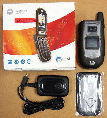 Motorola Tundra VA76r - Black and Gray ( AT&T ) Very Rare Flip Phone ...