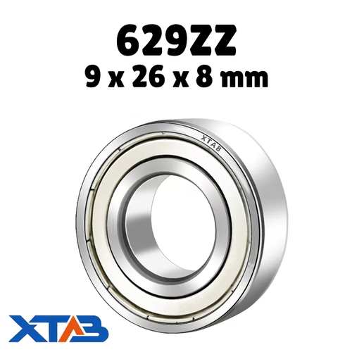 629ZZ Miniature Deep Groove Ball Bearing Premium Quality - 9 x 26 x 8 ...