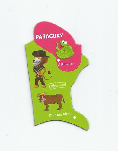 MAGNET AMERIQUE DU SUD. MAGNETS BROSSARD. PARAGUAY. BUENOS AIRES. ASUNCION. LION | eBay