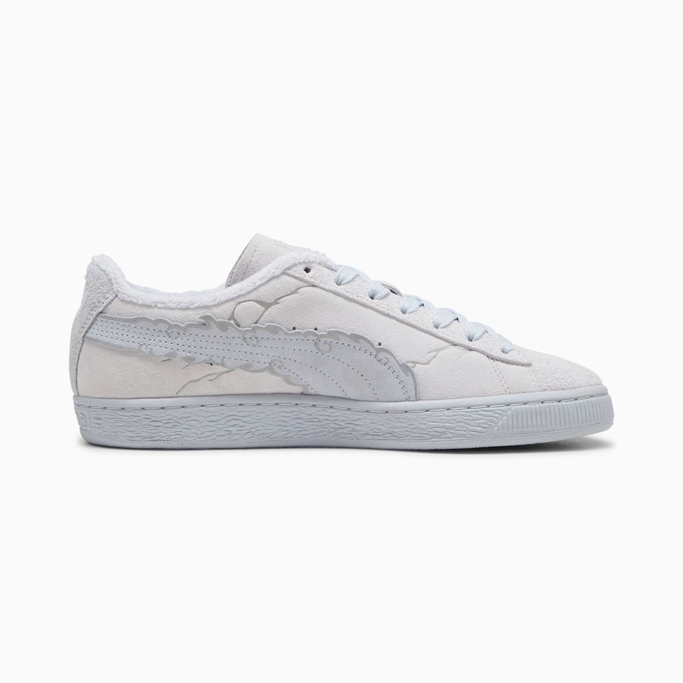PUMA x One Piece Straw Hat Luffy Suede Sneakers 396524_01 Feather Gray ...