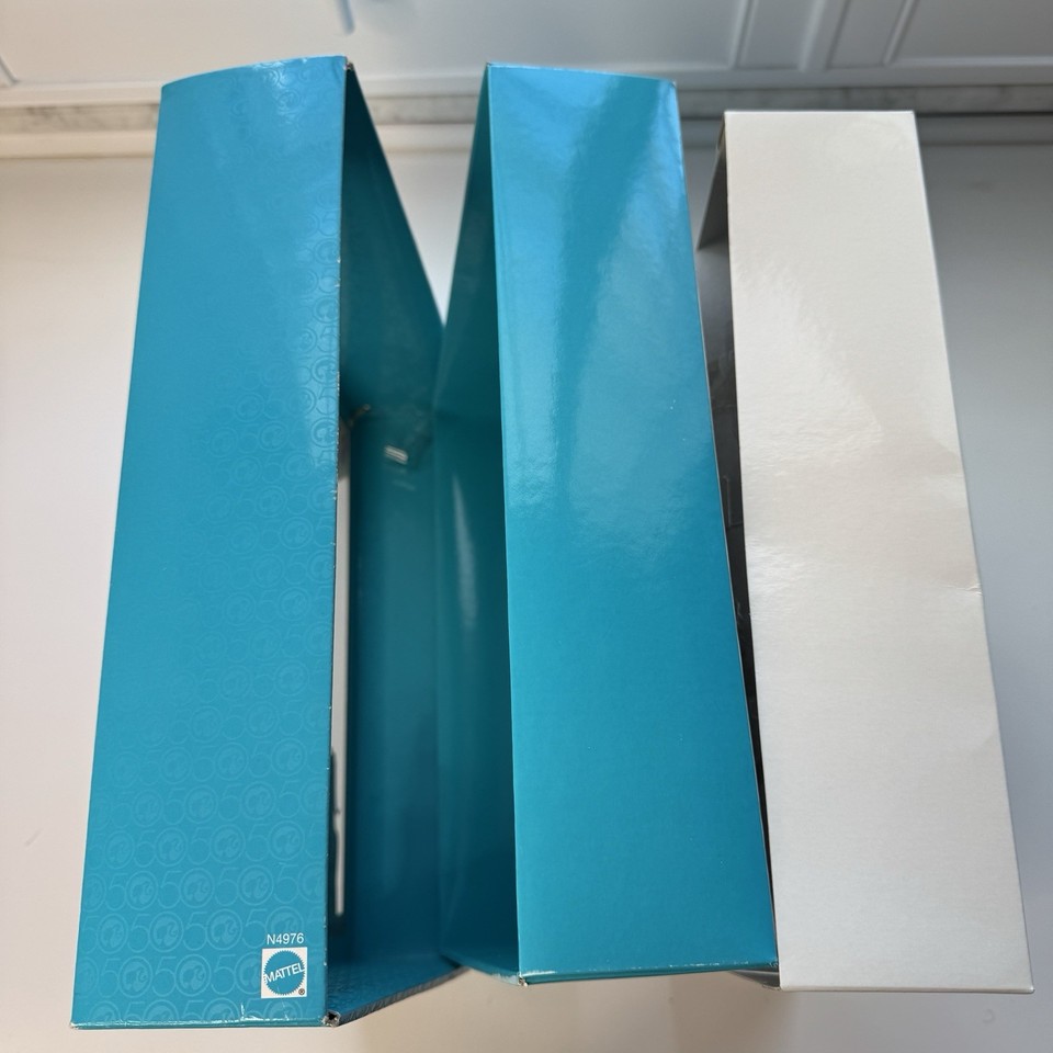 Mattel Empty Box Barbie 50th Anniversary Twist Turn Doll Storage ...