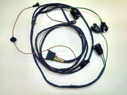 Rear Body Tail Light Wiring Harness 1966 Chevy Chevelle Malibu Hardtop ...