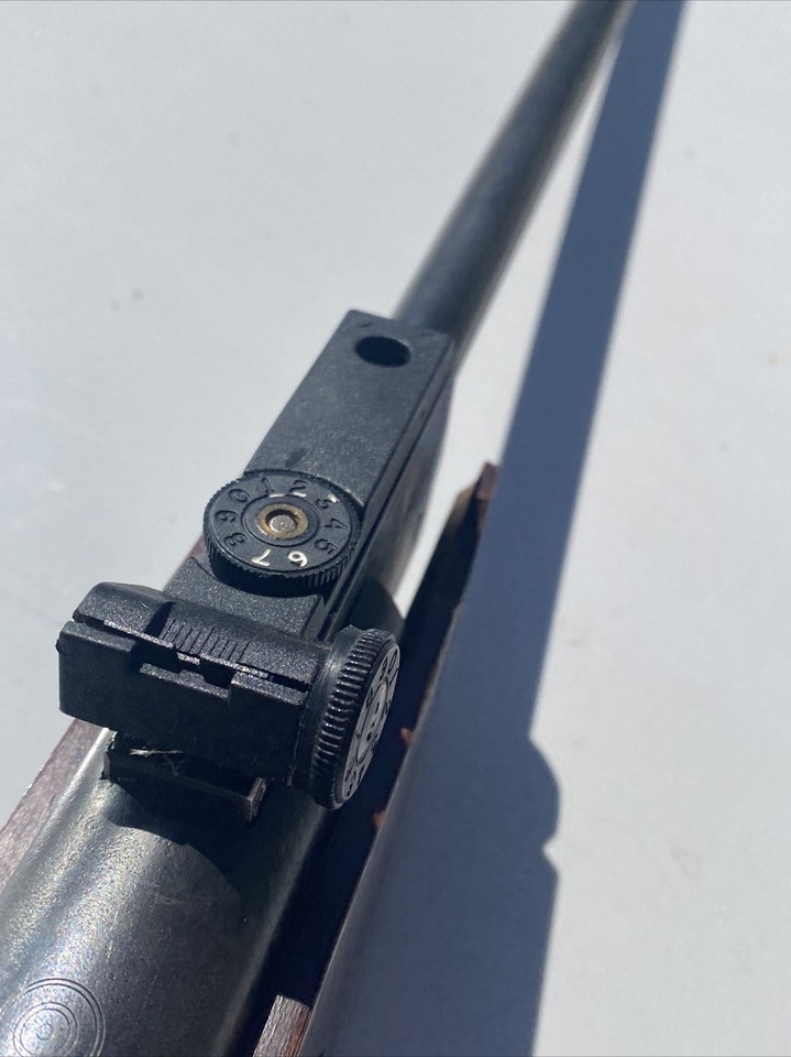 Vintage MARKSMAN Break Barrel .177 4.5mm Pellet Air Rifle 44-1C made in ...