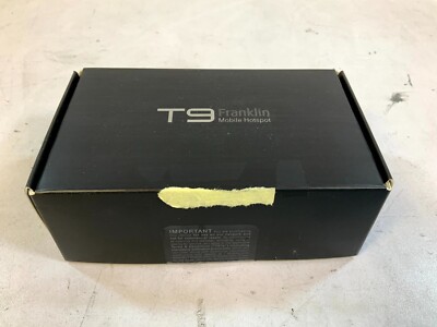 T-Mobile Franklin T9 Mobile Wi-Fi Hotspot Device Black Wireless 4G LTE ...