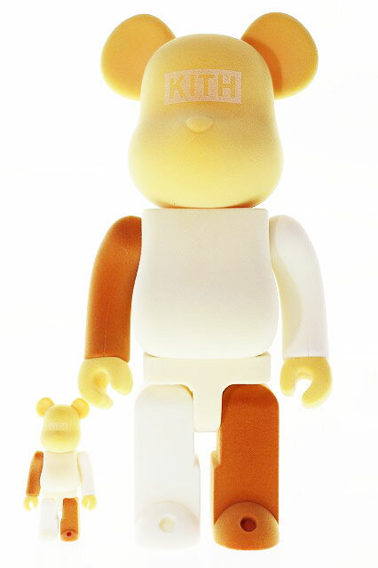 MEDICOM TOY BE@RBRICK KITH FW22 Flock Style Desert 100% 400 MEDICOM TOY BE@RBRICK KITH FW22 Flock Style Desert 100% 400