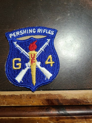 Vintage College University ROTC Patch UF Pershing Rifles G4 | eBay
