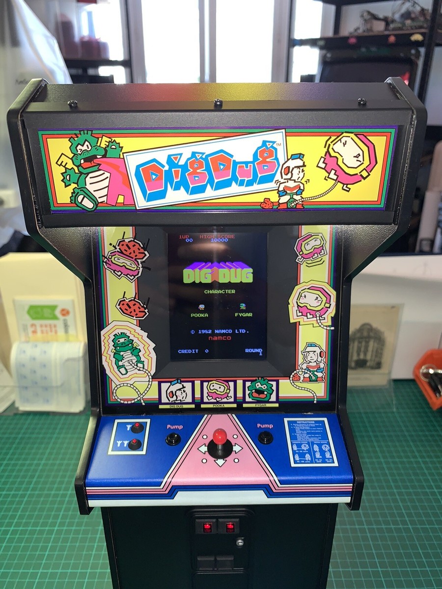 DIG DUG ARCADE GAME WITH LOTS OF NEW PARTS-EXTRA, 46% OFF