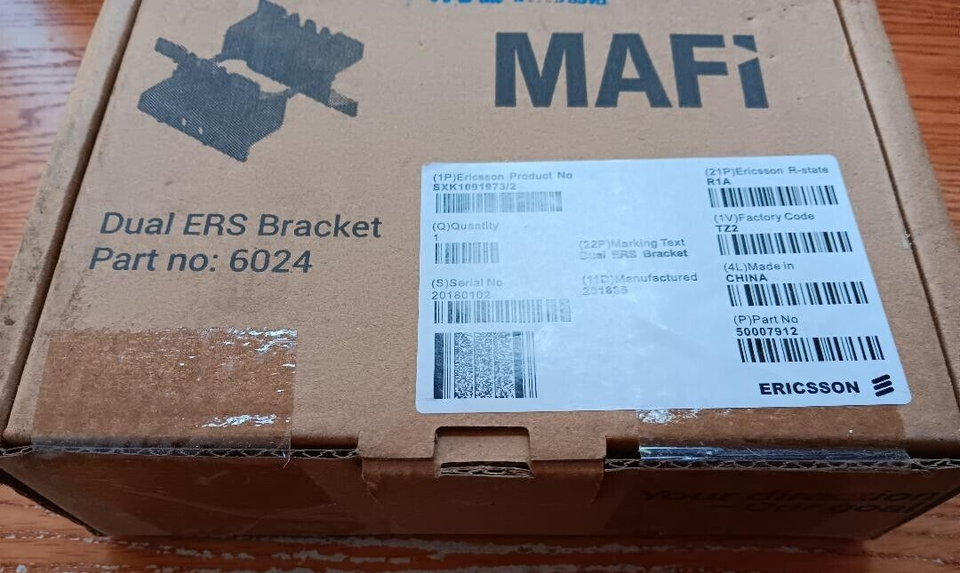 DUAL ERS BRACKET PN 6024 SXK1091973/2 50007912 | eBay