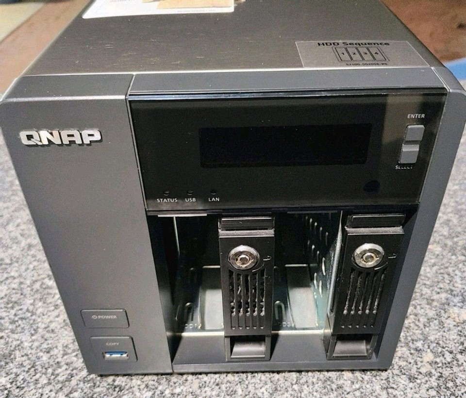 QNAP TS-453 Pro NAS W/Cloud Key **Read Description. | eBay