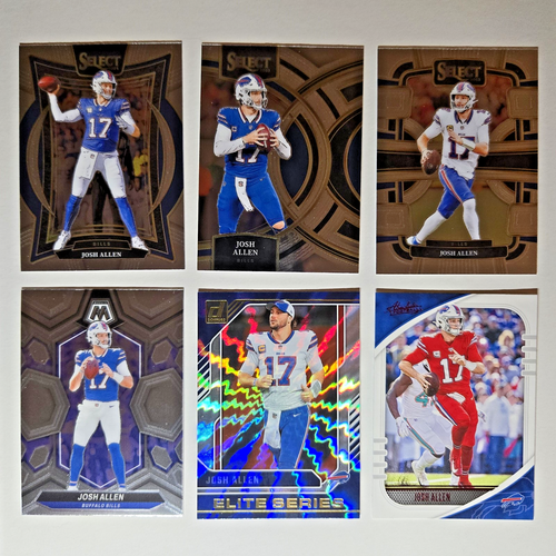 JOSH ALLEN DONRUSS HOLO🌈 INSERT SELECT PREMIER ABSOLUTE RED FOIL BILLS LOT(6) | eBay