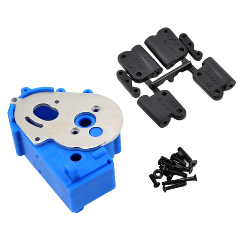 RPM Hybrid Gearbox Housing & Rear Mount Kit (Blue) Slash 2WD 73615 | eBay