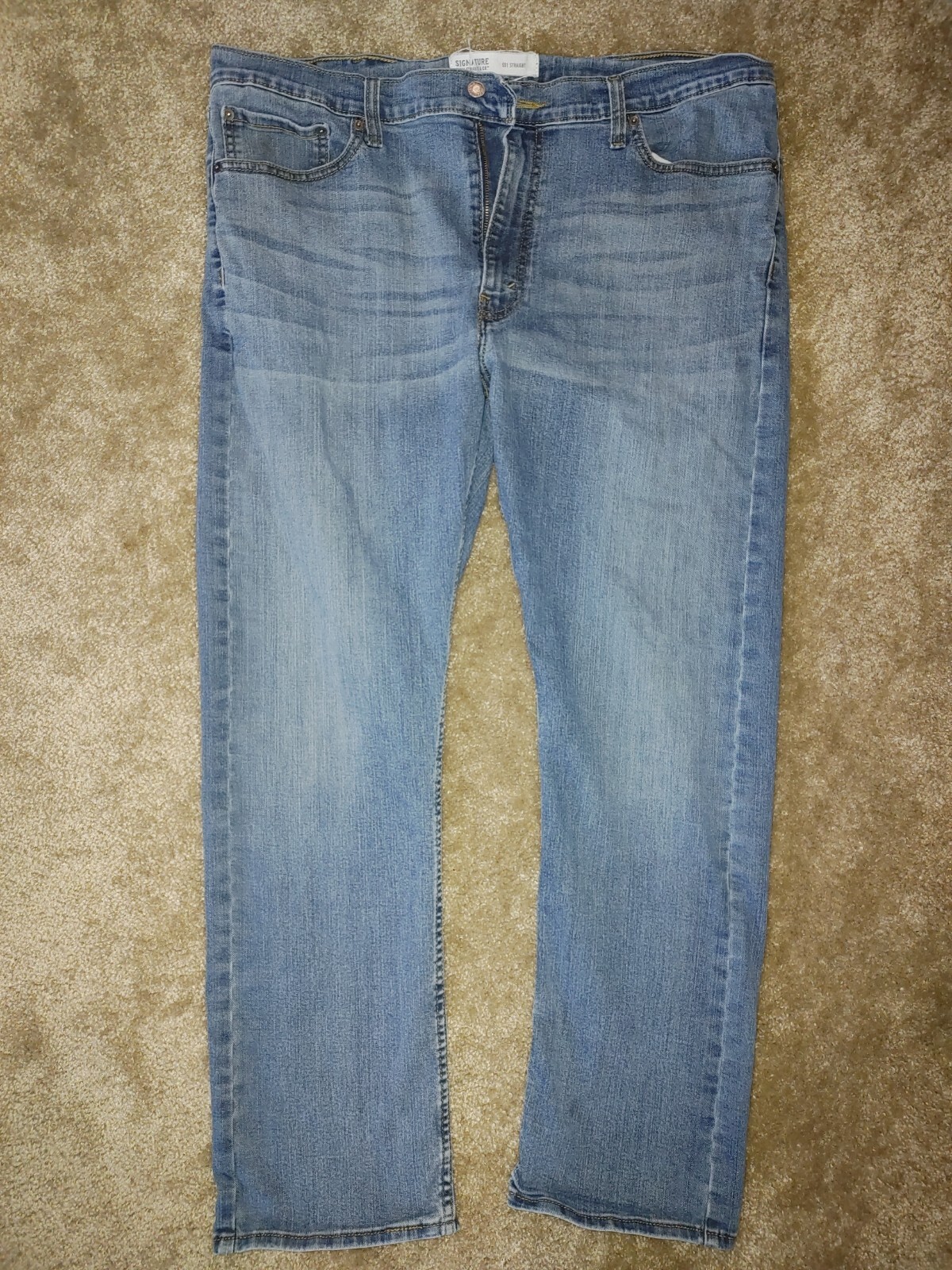 Mens Jeans size 40 X 32 LEVIS SIGNATURE S51 STRAIGHT … - Gem