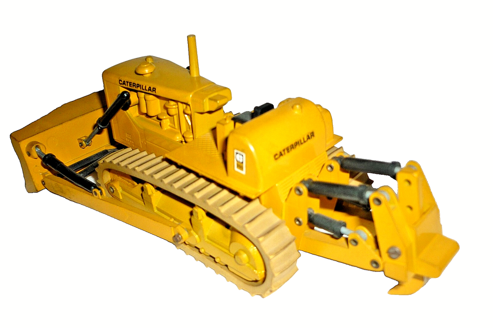 Conrad Metallmodell Planierraupe Ripper 2871.2b Caterpillar Cat D9G ...