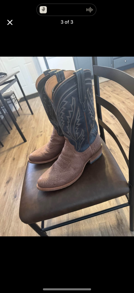 Tecovas Shark exotic boot 11 D | eBay