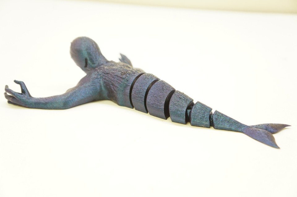 Bloop Vs El Gran Maja Sea Creature NINGEN, NINJEN - 3D fidget toys ...