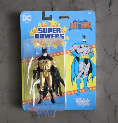 New - McFarlane DC Super Powers Batman Action Figure Wave 6 Gold ...