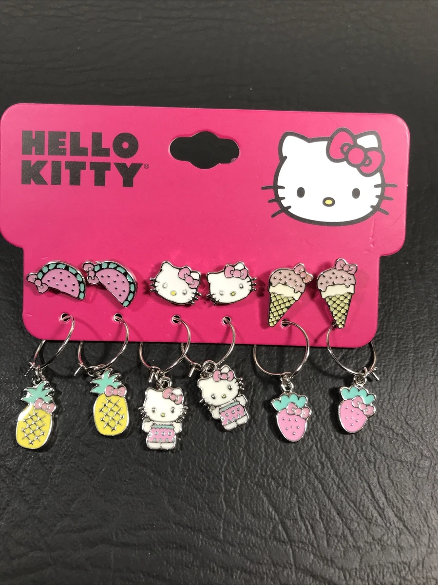 Hello Kitty Hoop Earrings