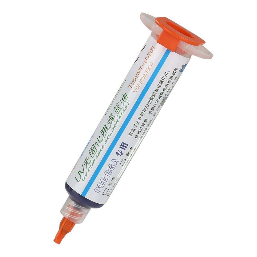 10CC UV Curable Solder Mask PCB Circuit Board Soldering Paste (Blue) | eBay