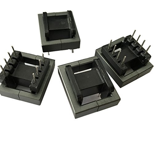 Inductor Ferrite Core Transformer EE25 4+4 Pin Bobbin 20 Sets MnZn PC40 ...