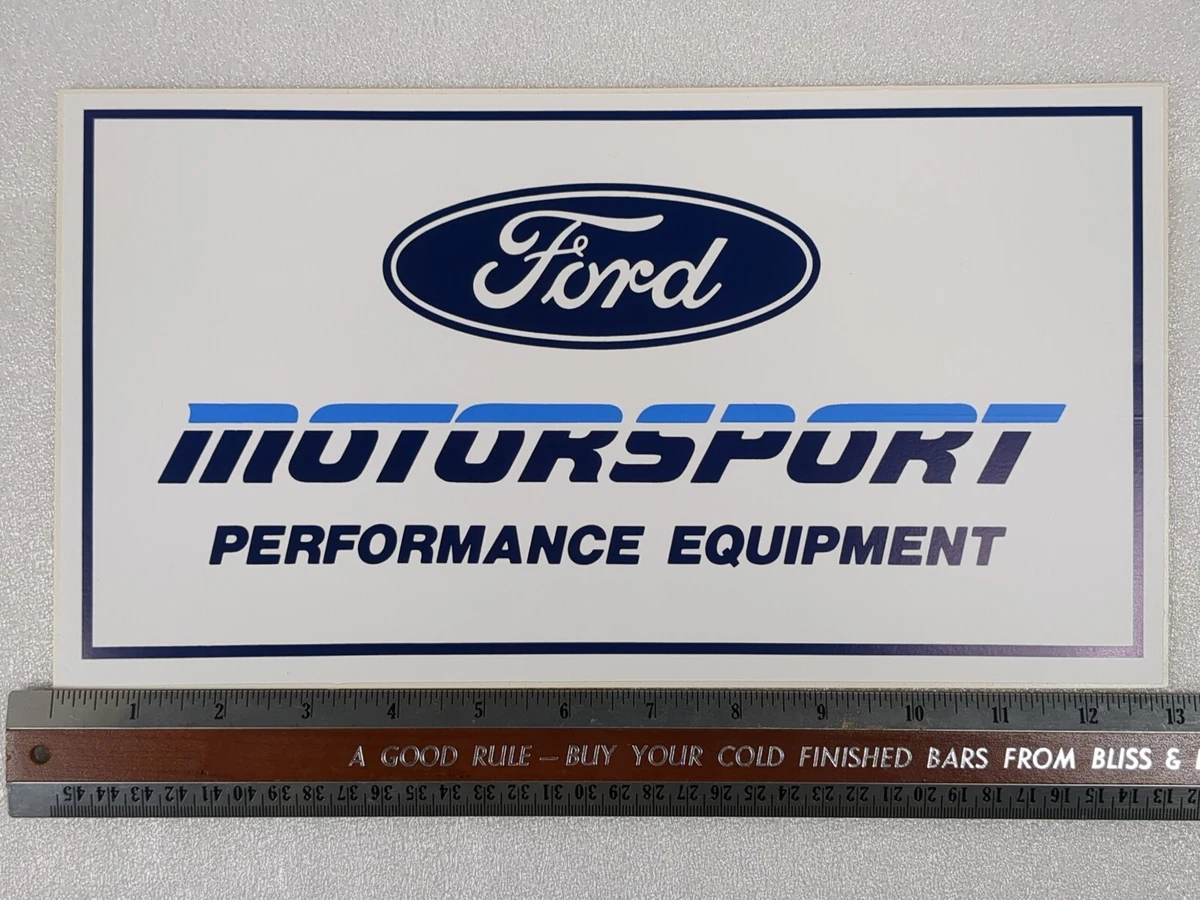 Ford Racing Stickers