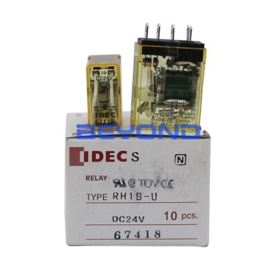 10PC NEW IDEC RH1B-U DC24V Intermediate Miniature Relay | eBay