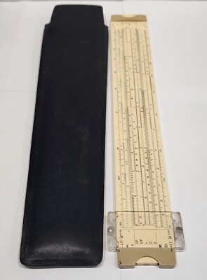 Vintage 1965 Sterling Decimal Trig Log-Log Slide Rule No. 594 Made in ...