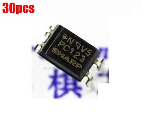 30Pcs PC123 Triac Driver Optoisolator Photocoupler Optocoupler DIP-4 New Ic rr | eBay