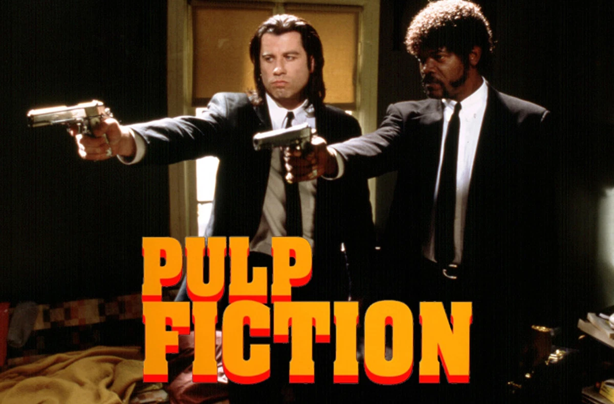 Pulp Fiction Samuel L Jackson Gun