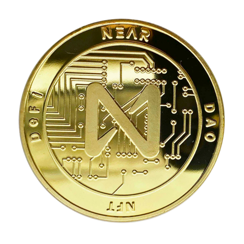 NEAR Protocol 18K Gold Plated 2022 Edition Physical Crypto Coin Novelty ...