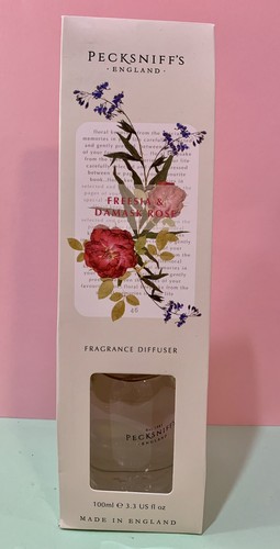 Pecksniff’s England ⭐️FREESIA DAMASK ROSE Reed Diffuser RARE 3.3oz. | eBay