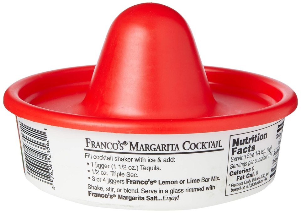 Margarita Sombrero Hat Salt Rimmer Cocktail Making Mexican Night ...