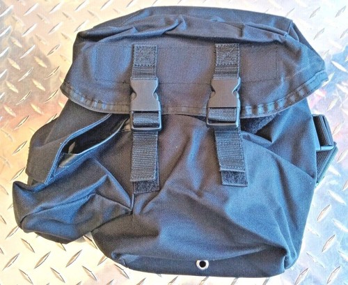 Gas Mask Pouch Tactical Drop-Leg Respirator / Bag for Gas Masks Black ...