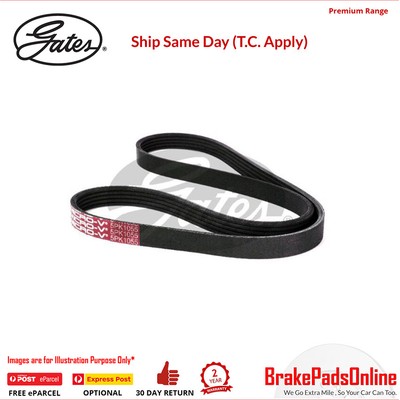 Gates V-Ribbed AT Belt For MAZDA 626 MK III GC1 FE3A 2.0L Petrol 4Cyl ...