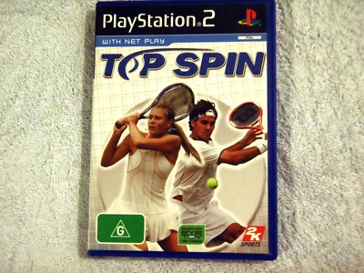 TOP SPIN - 2K SPORTS PS2 2004 (PAL Region 4) | eBay Australia
