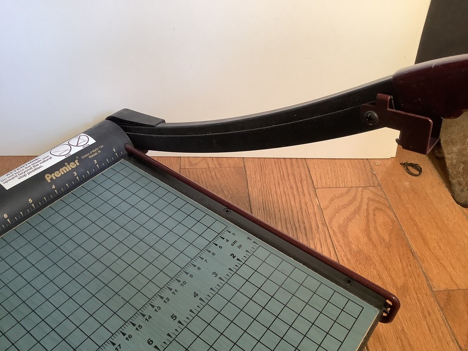 Premier Martin Yale W12 Guillotine 12" Paper Cutter Trimmer | eBay