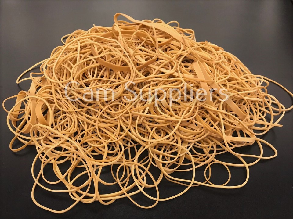 Assorted Mixed Size Elastic Rubber Bands Various Different Strong ...