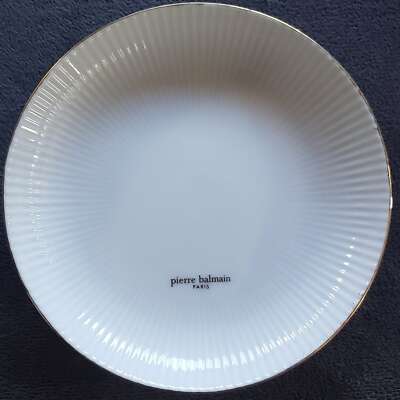 Pierre Balmain Paris Produced by Yamaka Luxurious Saucer Plate(s) | eBay