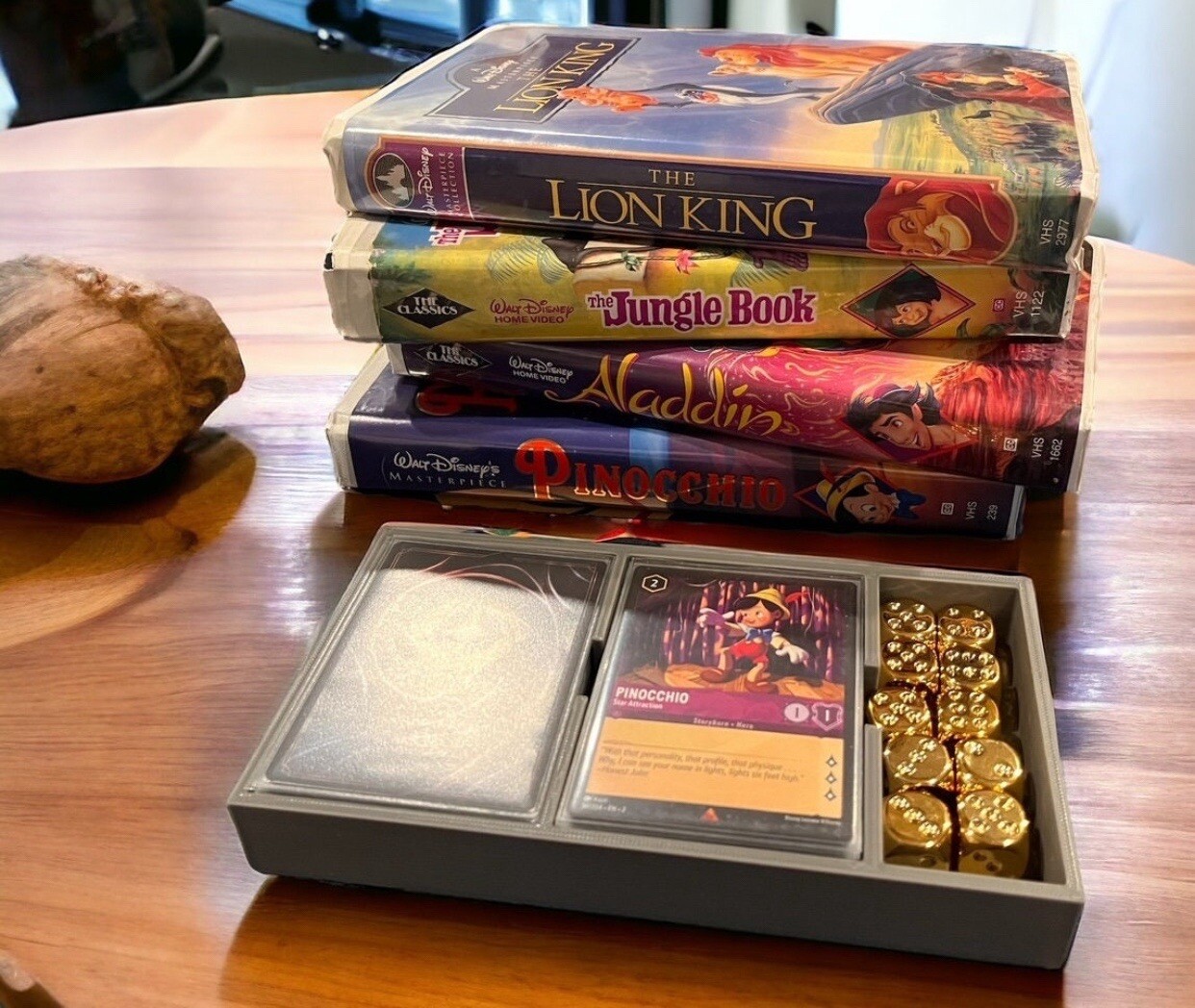 TCG VHS Deck Box Insert for Lorcana, MTG, Pokemon, One Piece, FAB, Digimon | eBay