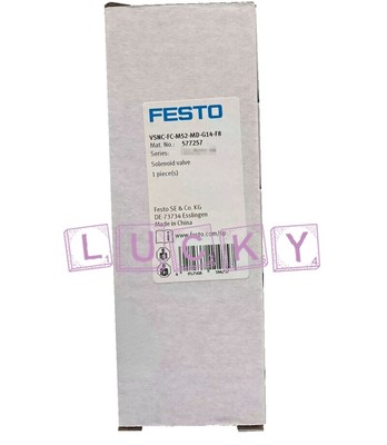 1PC NEW FOR FESTO VSNC-FC-M52-MD-G14-F8 577257 solenoid valve ...