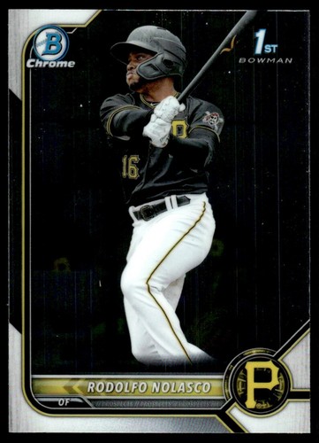 Rodolfo Nolasco 2022 Bowman Chrome Rookie 1st Card RC #BCP-69 ...