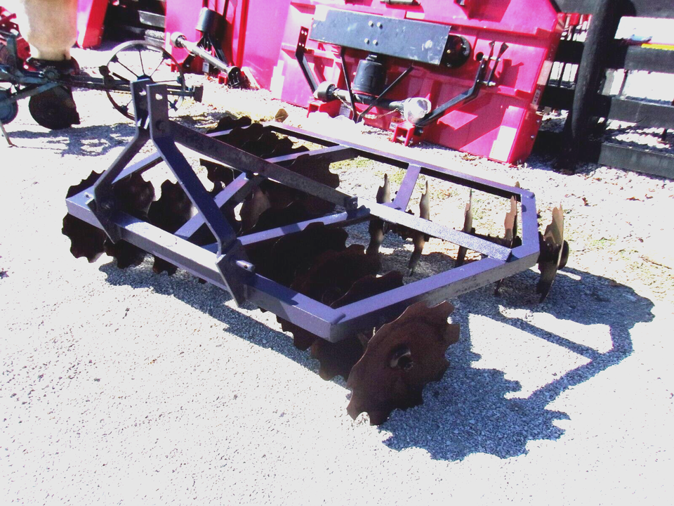 Used Tufline 6ft. 3 pt. Lift Disc Harrow (FREE 1000 MILE SHIPPING FROM ...