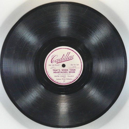 RUTH CASEY That'S When Your Heartaches Begin CADILLAC 117 VG- 78 10" | eBay