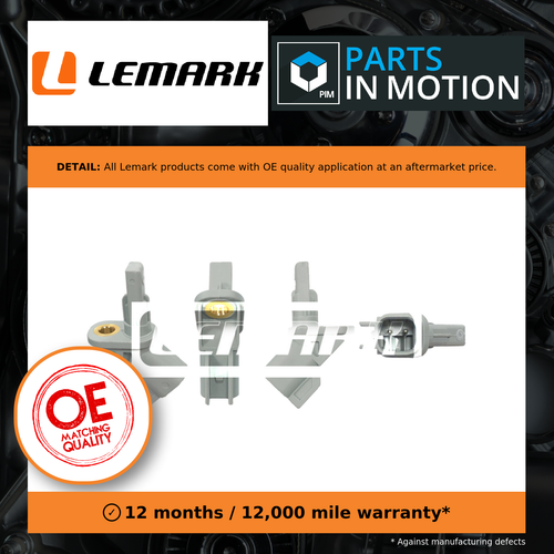 ABS Sensor fits VOLVO V60 Mk1 3.0 Front Right 10 to 18 Wheel Speed ...