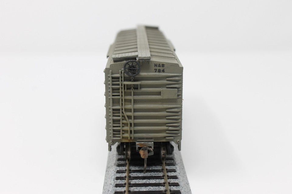 HO Scale Kar Line Box Car 40' Northhampton Bath N&B 784 Weathered RTR ...